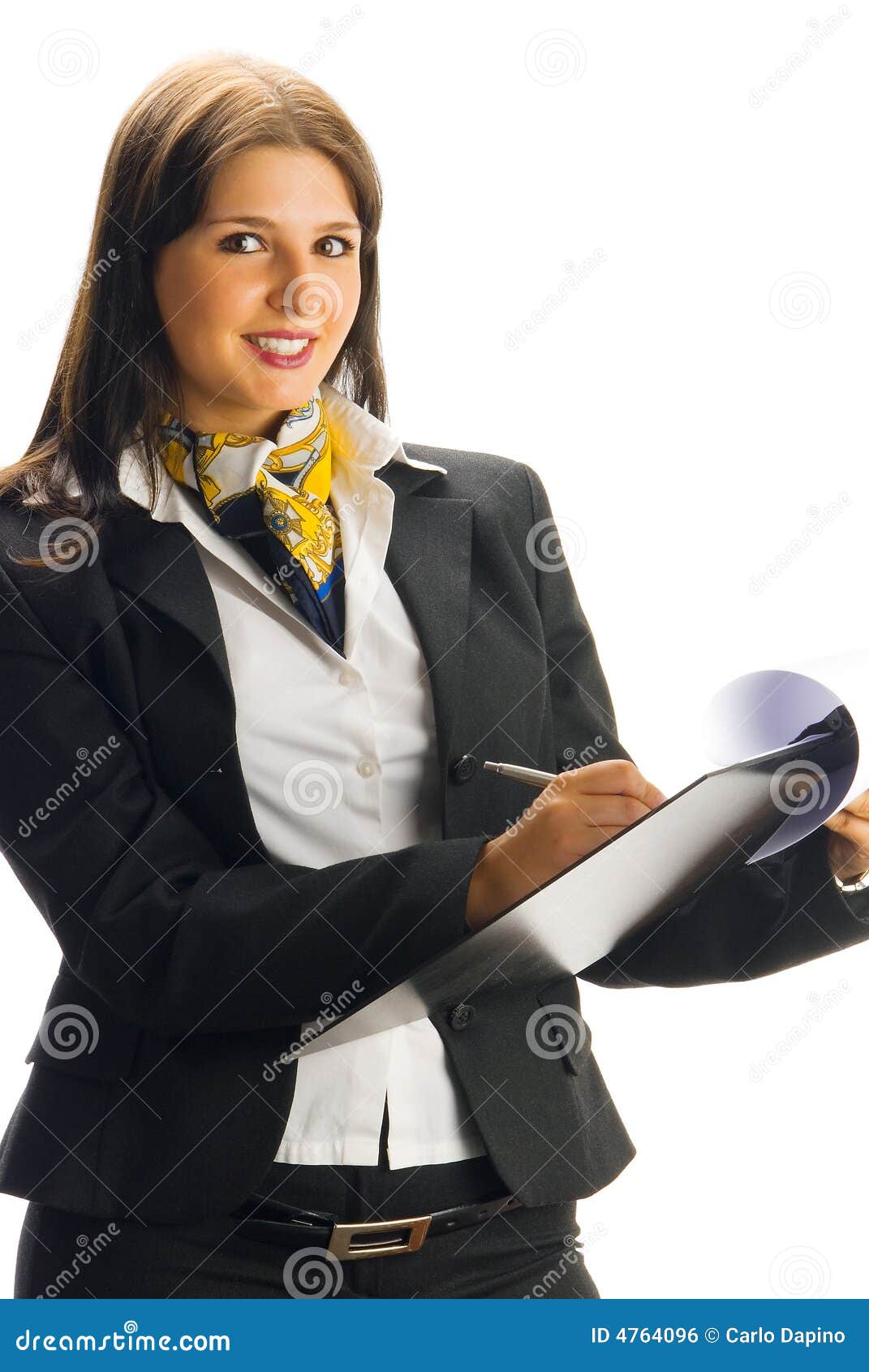 Hostess smiling stock photo. Image of portrait, airport - 4764096