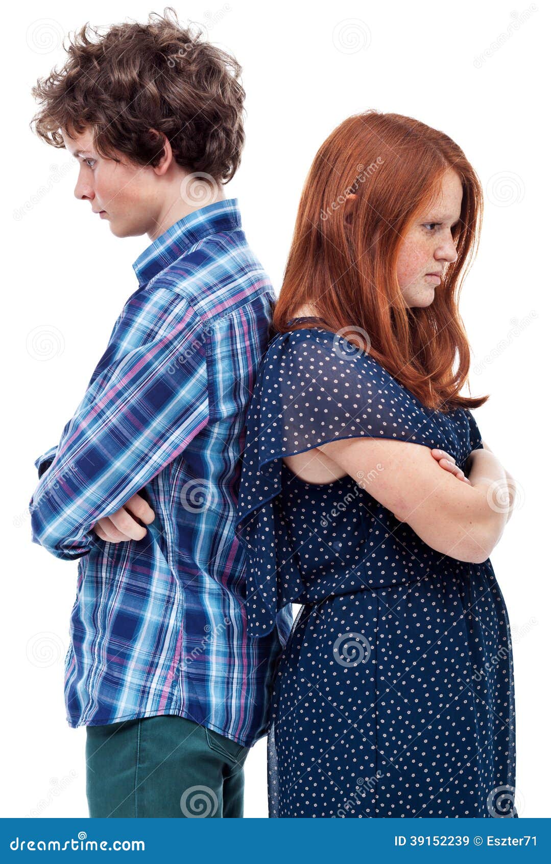 Hostile young couple stock image. Image of life, displeased - 39152239