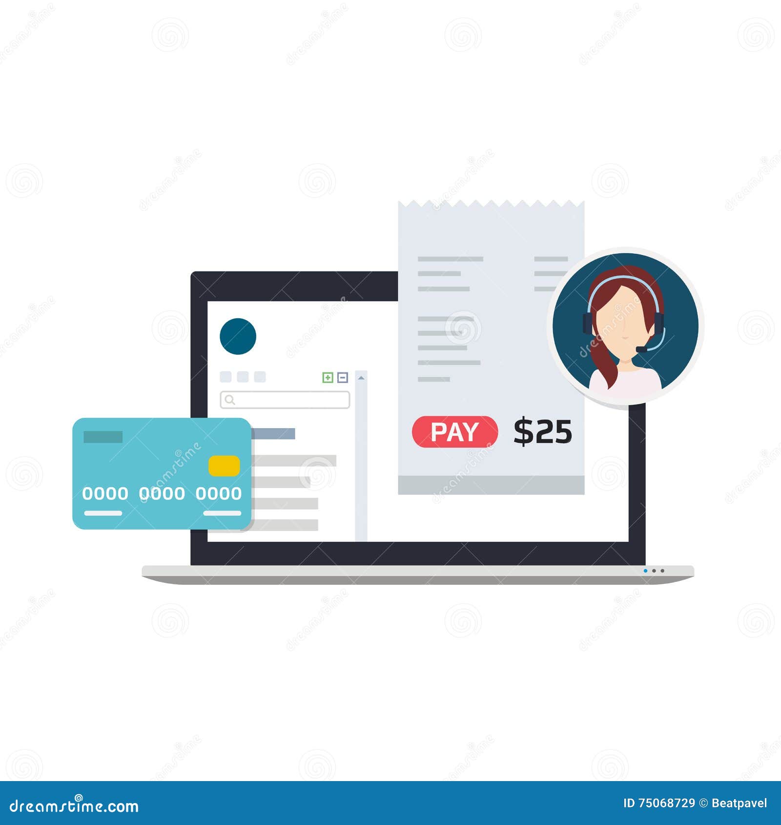 Billing Software Platform Stock Illustrations – 21 Billing Software ...