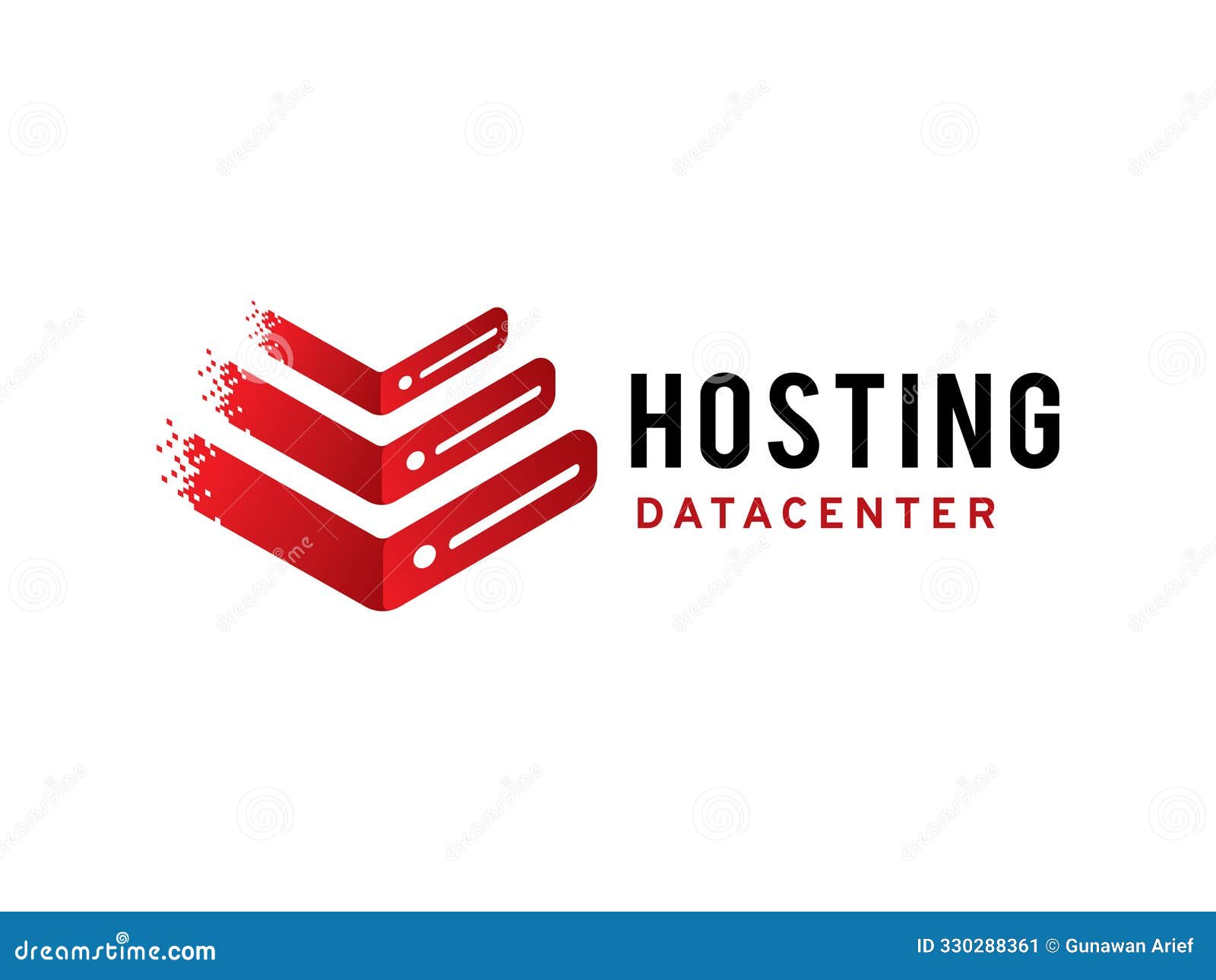 Hosting Data Center Logo Symbol or Icon Template Stock Vector ...