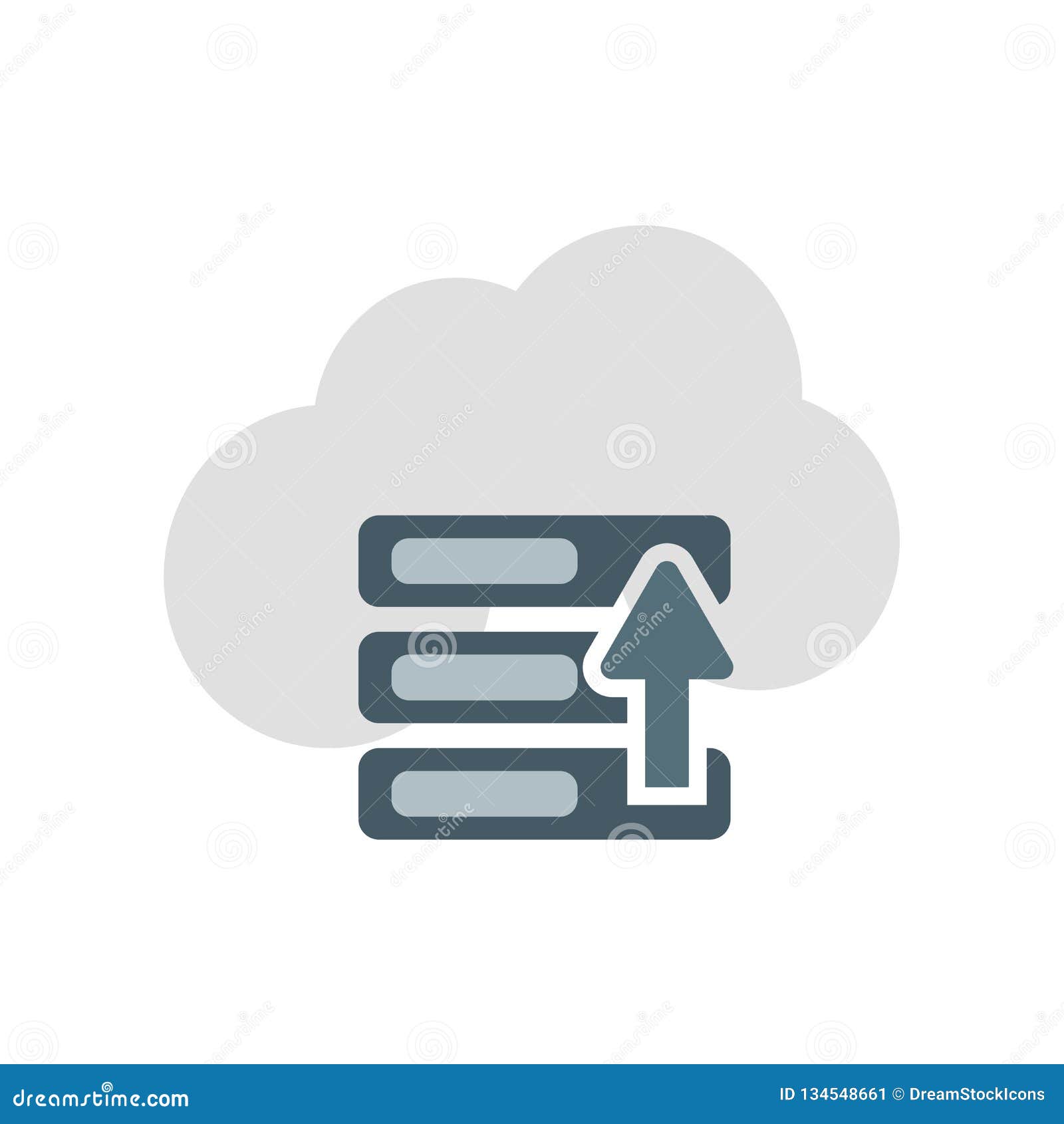 Hosting Icon Vector Sign and Symbol Isolated on White Background ...