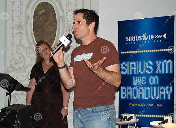 Hosts of SIRIUS XM Live on Broadway Editorial Photo - Image of seth ...
