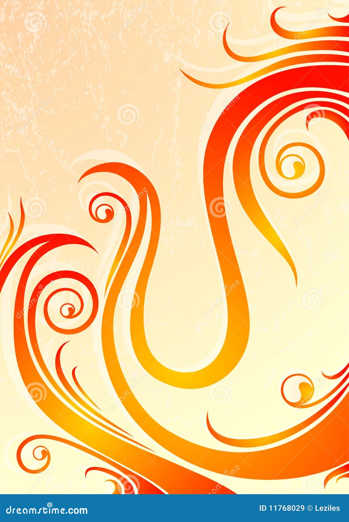 Hot abstract background stock vector. Illustration of orange - 11768029