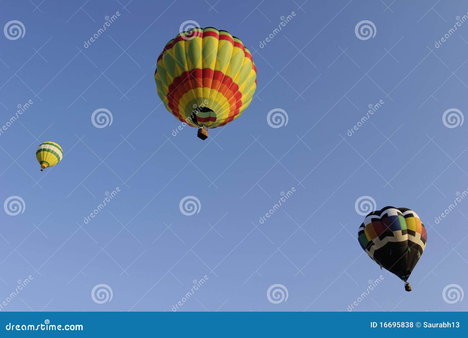 Hot air ballloon stock photo. Image of resilient, craft - 16695838