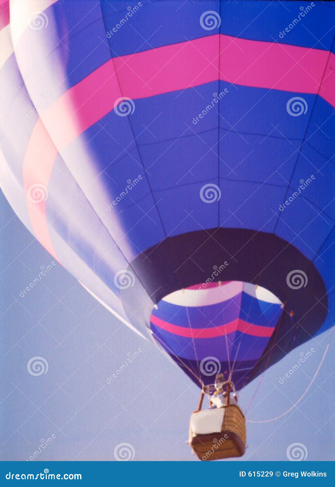 Hot air balloon 1 stock image. Image of float, drift, basket - 615229