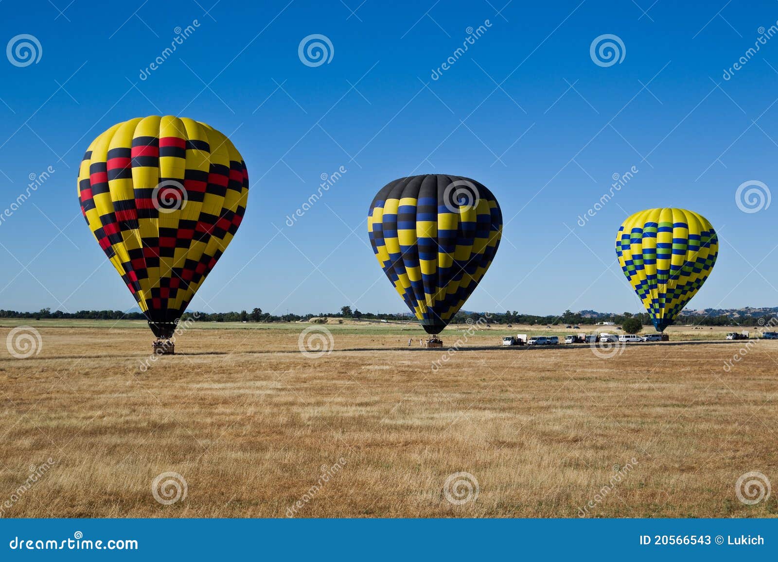 From Hot Air Balloon Above the Valley Stock Image - Image of garden ...