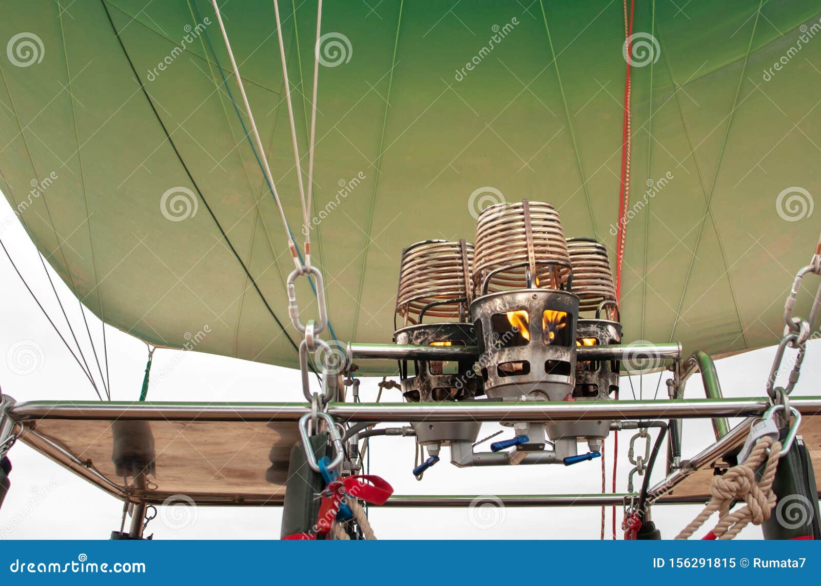 Hot Air Balloon Burner for Heating Air Stock Image - Image of journey ...