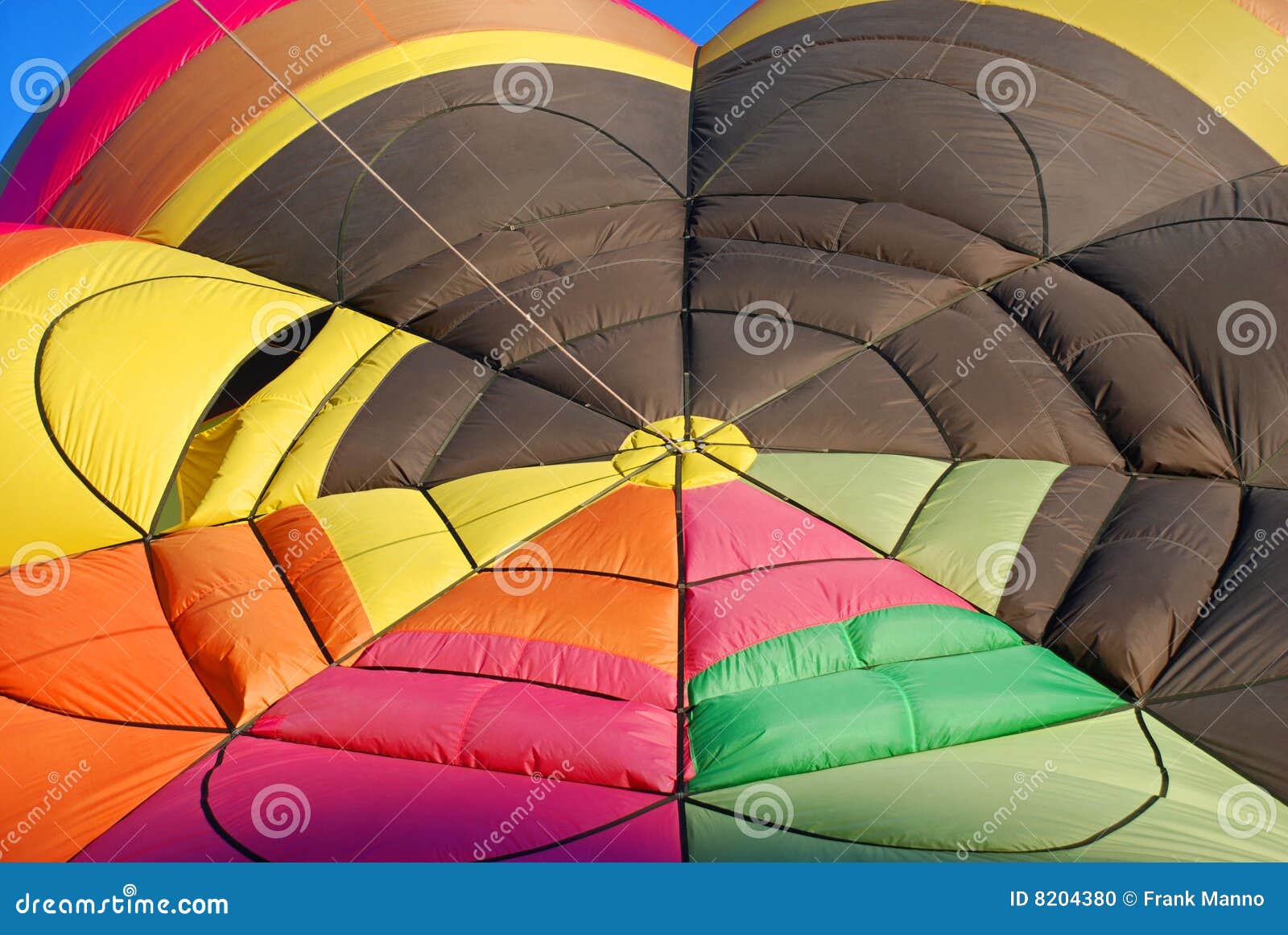 Hot Air Balloon Colors stock photo. Image of envelope - 8204380