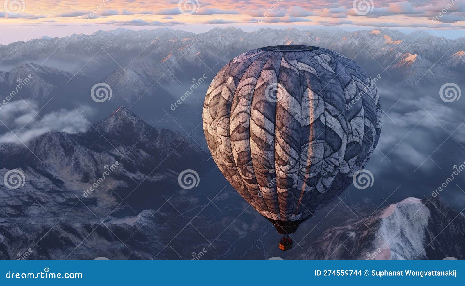 Balloon With The Image Of The National Flag Of Norway Royalty-Free ...