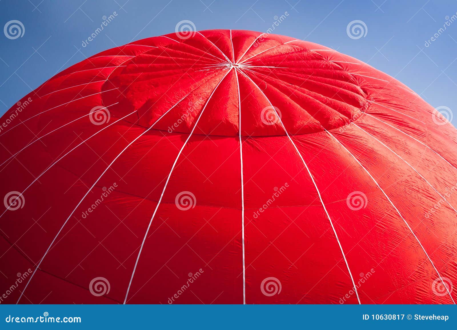 Hot air balloon - red stock image. Image of transportation - 10630817