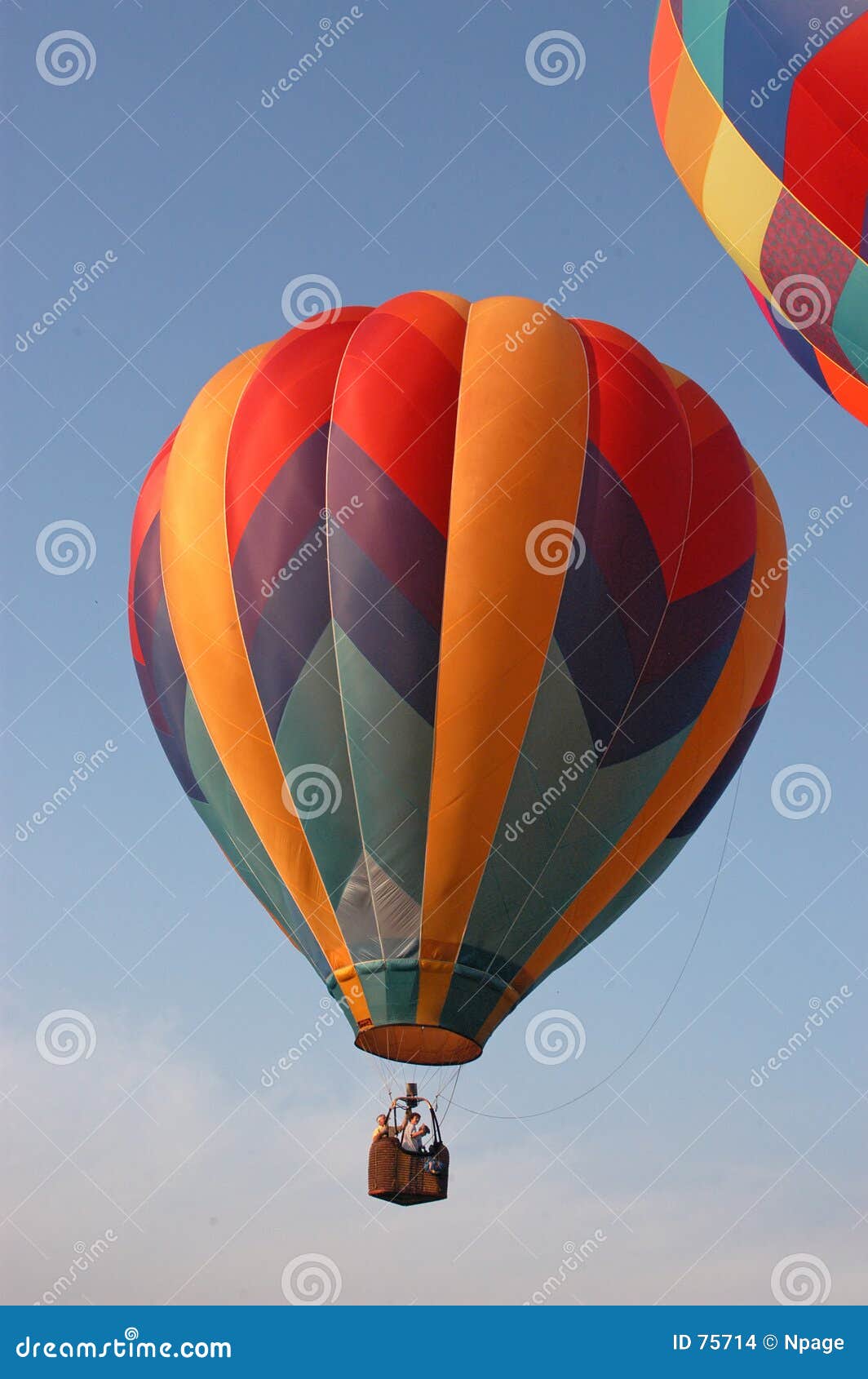 Hot Air Balloon VI stock photo. Image of aircraft, sports - 75714