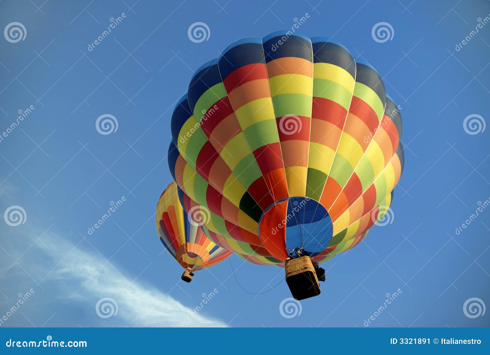 Hot air balloons 7 stock image. Image of flight, balloon - 3321891
