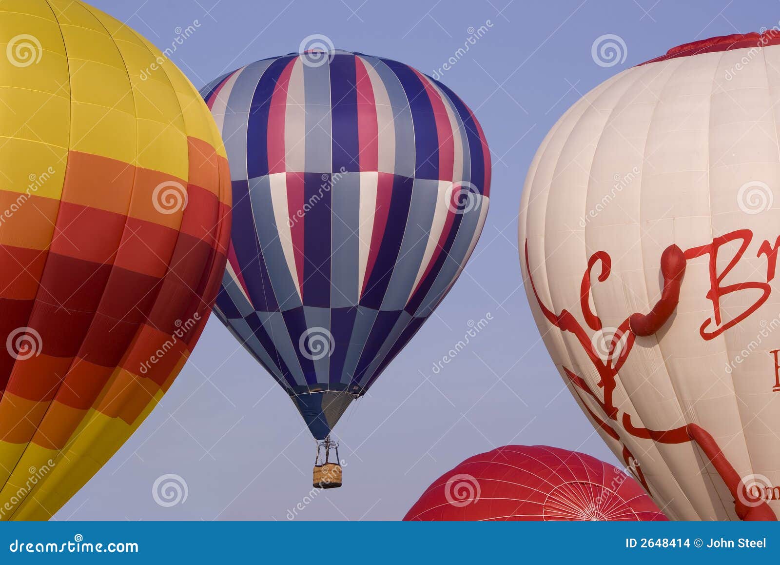 Hot Air Balloons on Takeoff Stock Photo - Image of morning, mode: 2648414