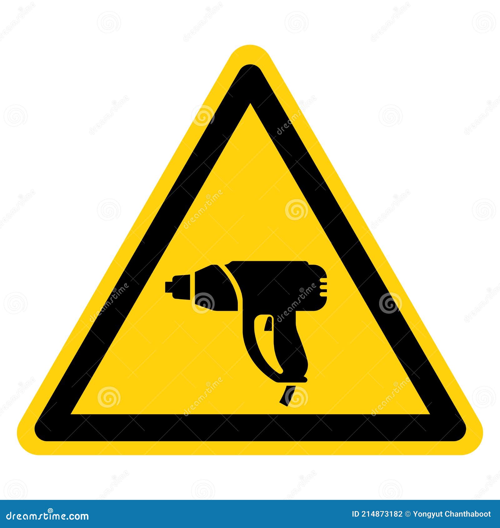 Hot Air Dryer Symbol Sign,Vector Illustration, Isolate on White ...