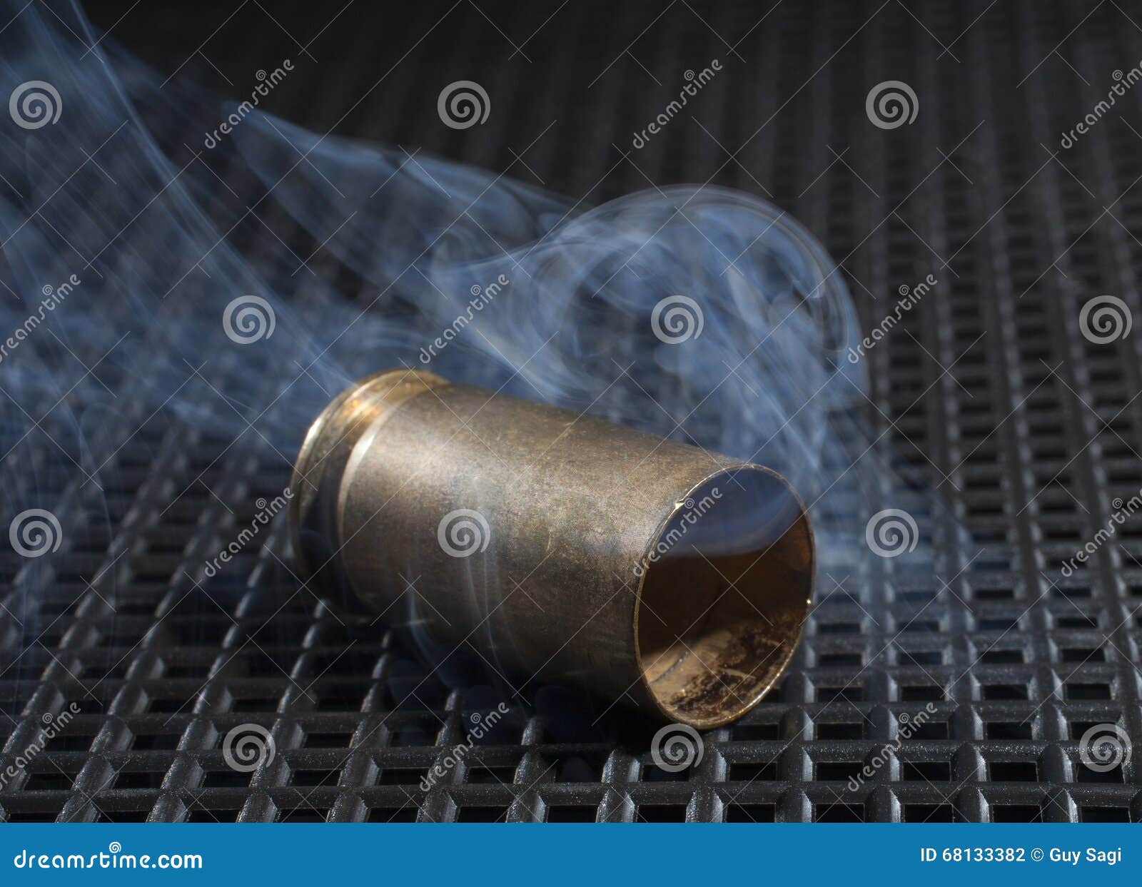 Hot ammo stock photo. Image of black, bronze, smoking - 68133382