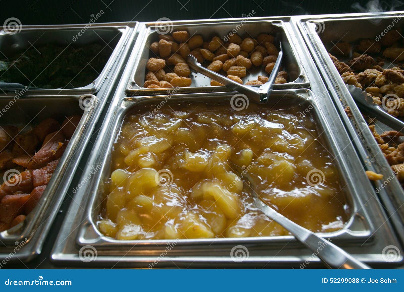Hot Apples in Buffet in Eastern Shore, Maryland Stock Photo - Image of ...