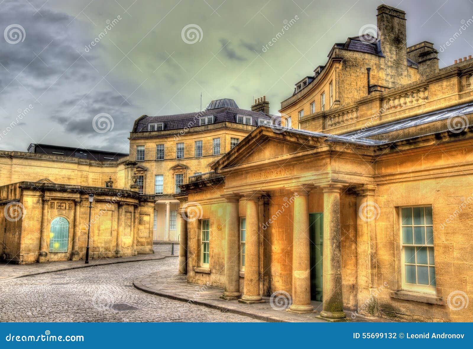 The Hot Bath in Bath town stock photo. Image of europe - 55699132