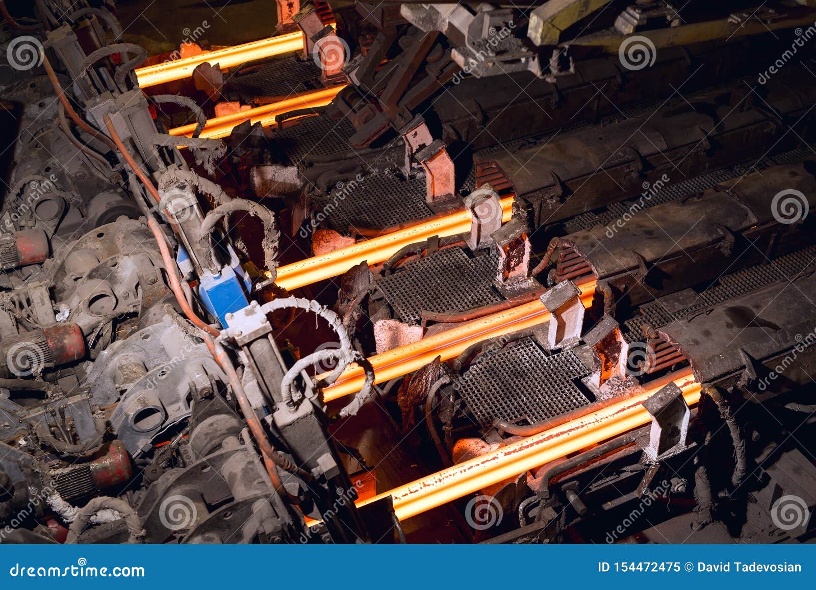 Hot Billet Bloom Continuous Casting, Also Called Strand Casting Stock ...