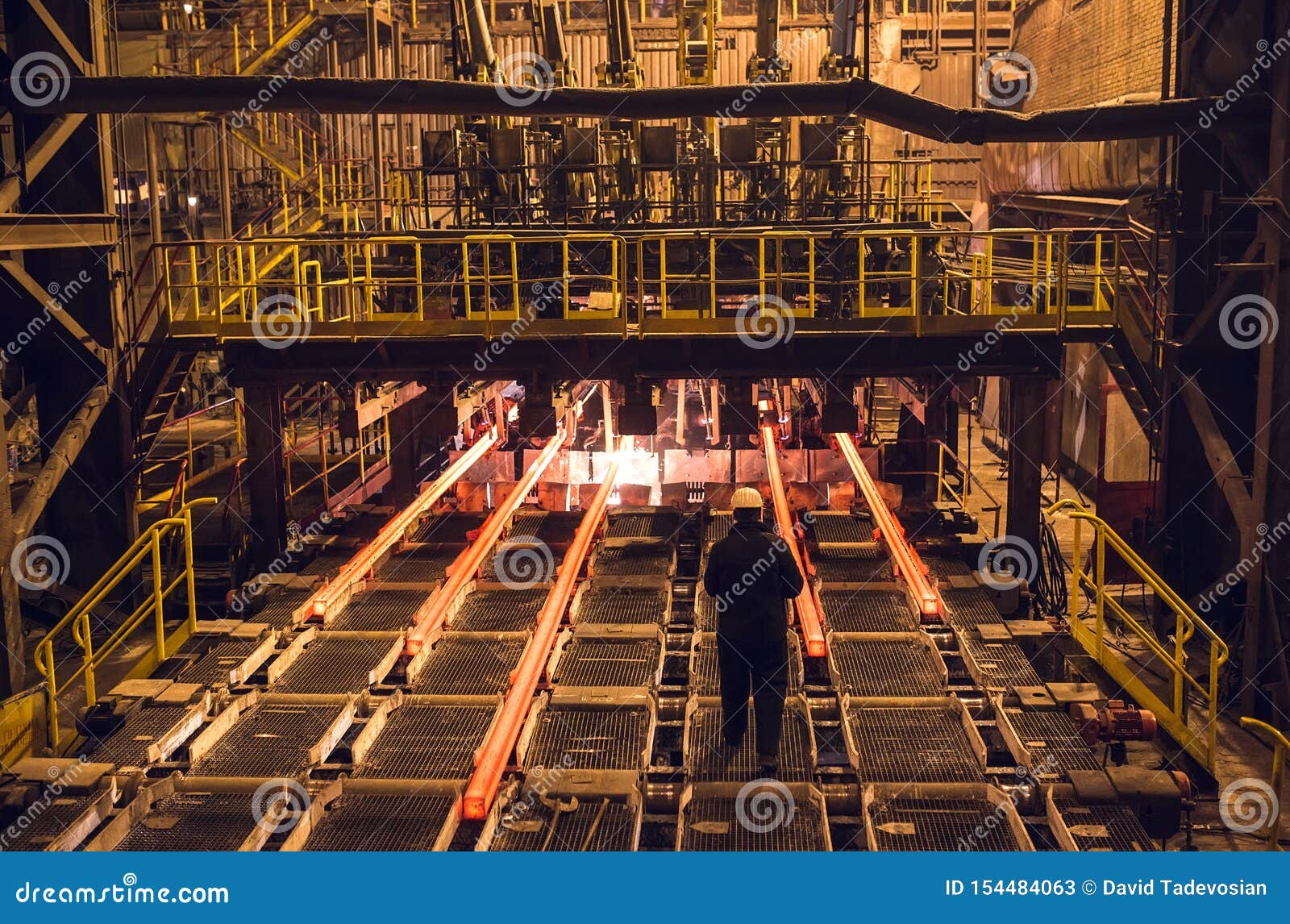 Hot Billet Bloom Continuous Casting, Also Called Strand Casting Stock ...