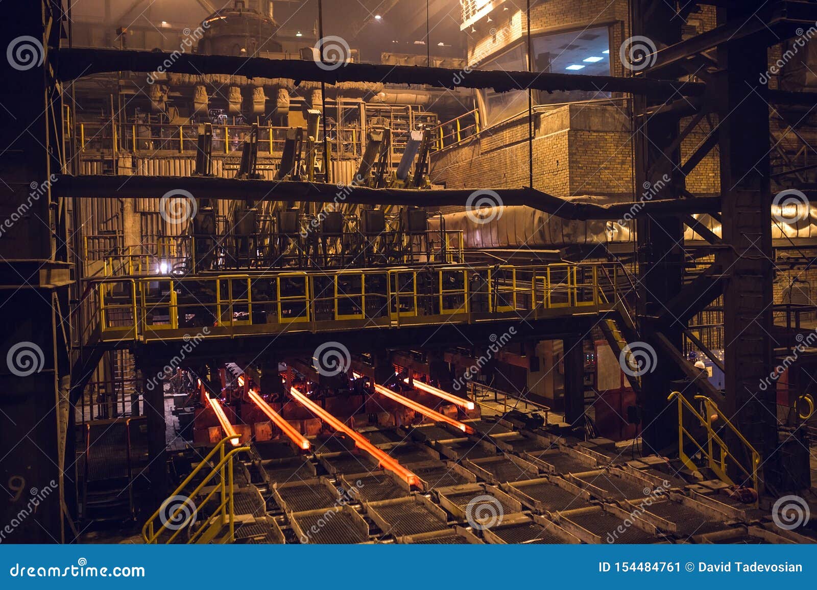 Hot Billet Bloom Continuous Casting, Also Called Strand Casting Stock ...