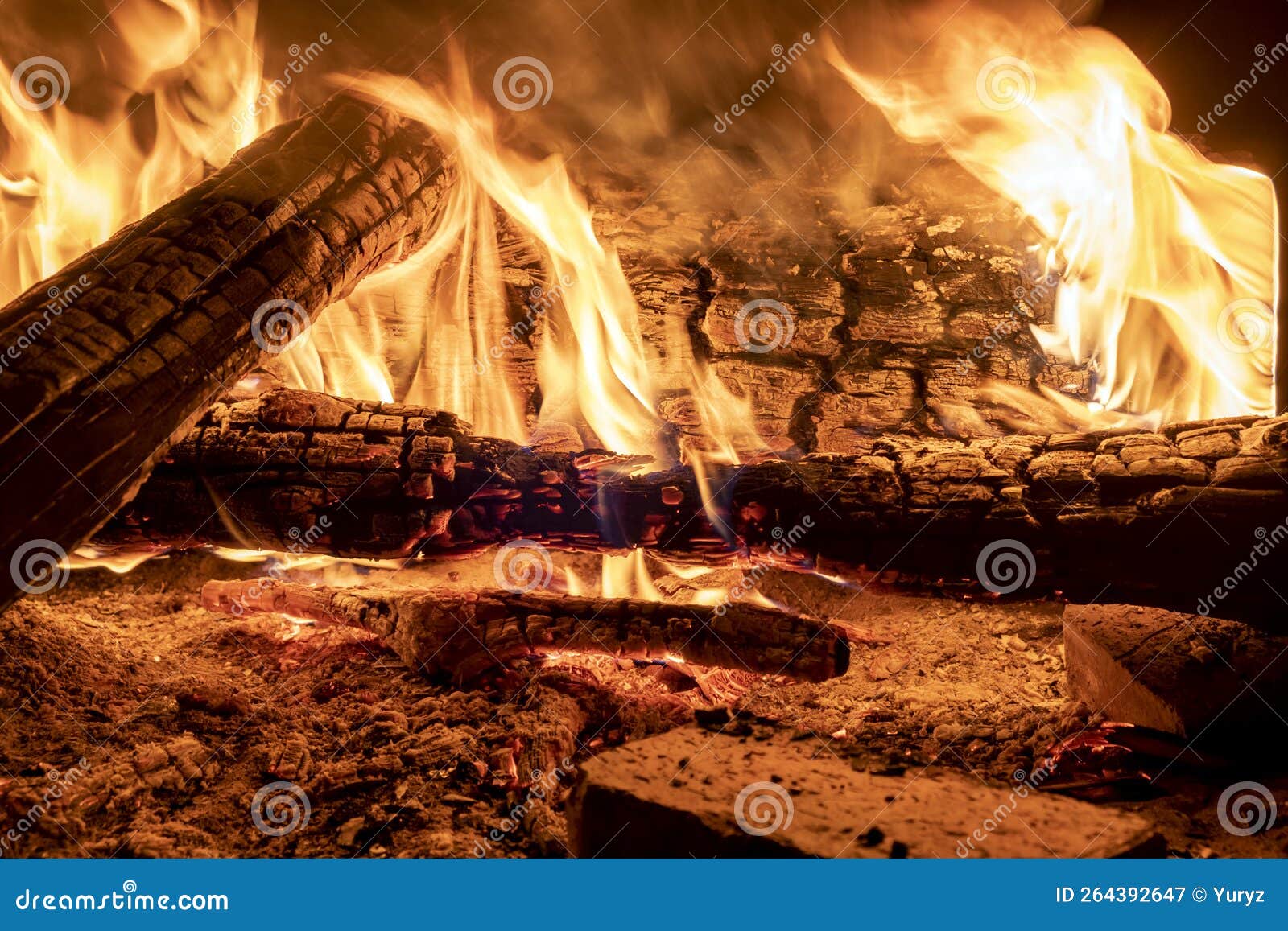 Hot bonfire background stock image. Image of flame, charcoal - 264392647