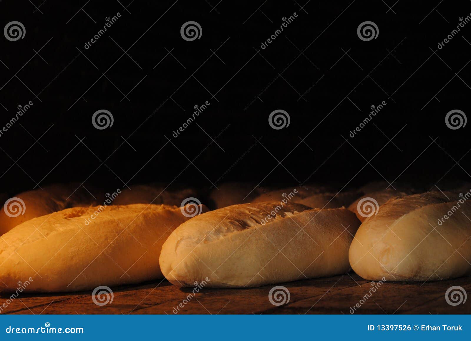 Hot bread stock photo. Image of oven, firewood, fire - 13397526