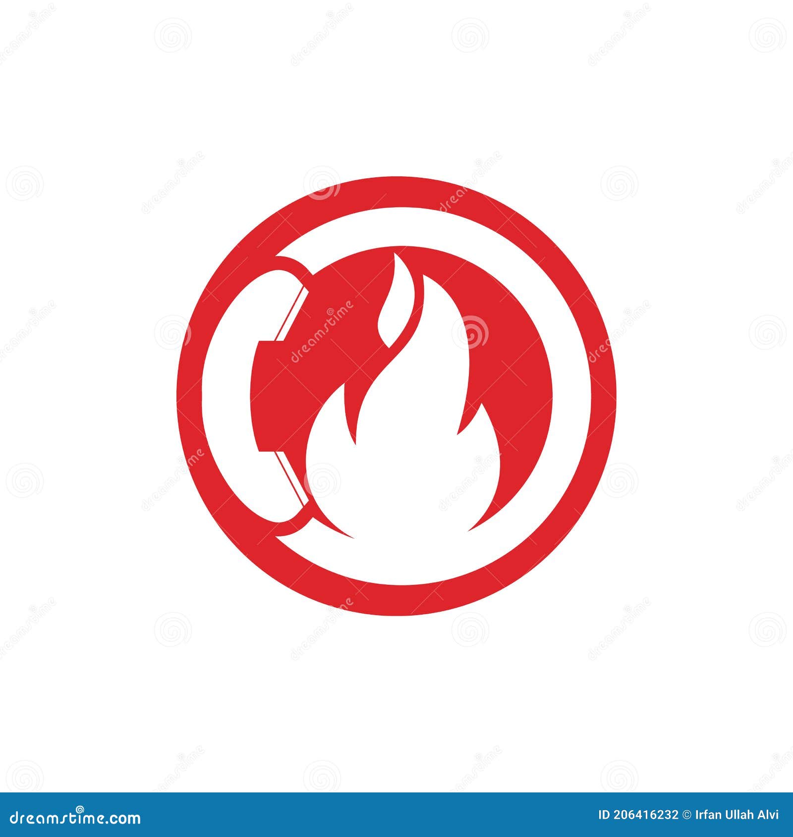 Hot Call Vector Logo Design Concept. Stock Vector - Illustration of ...