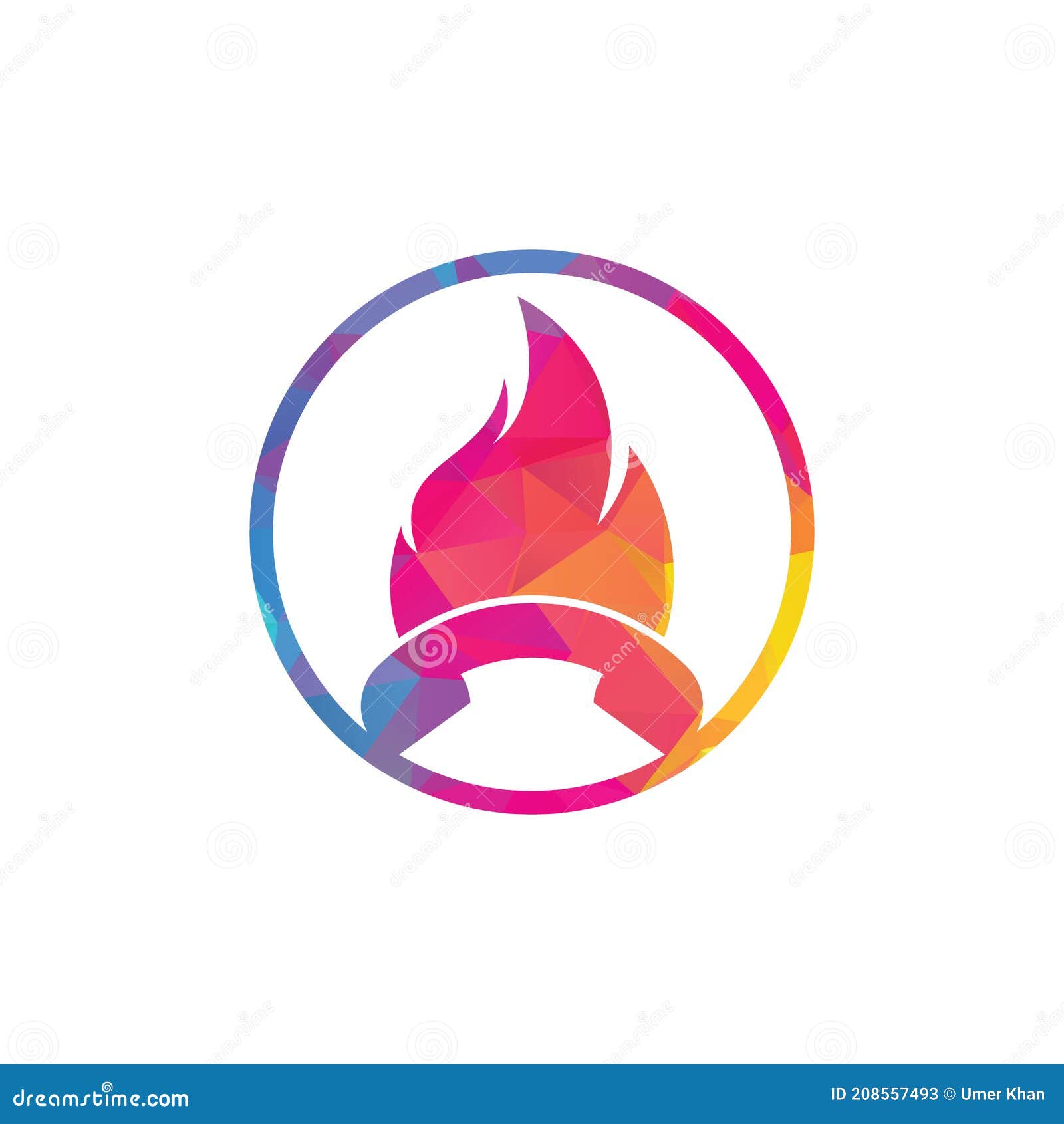 Hot Call Vector Logo Design Concept. Stock Vector - Illustration of ...