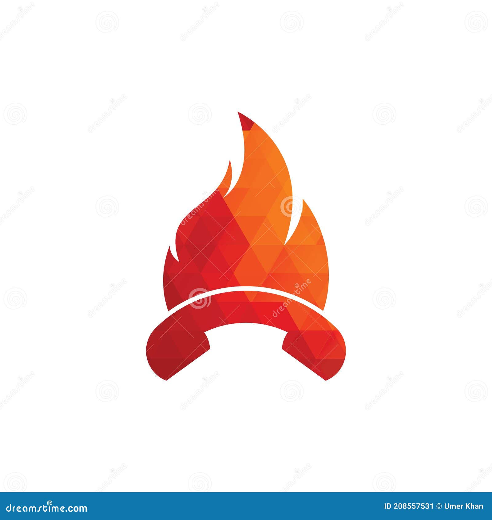 Hot Call Vector Logo Design Concept. Stock Vector - Illustration of ...