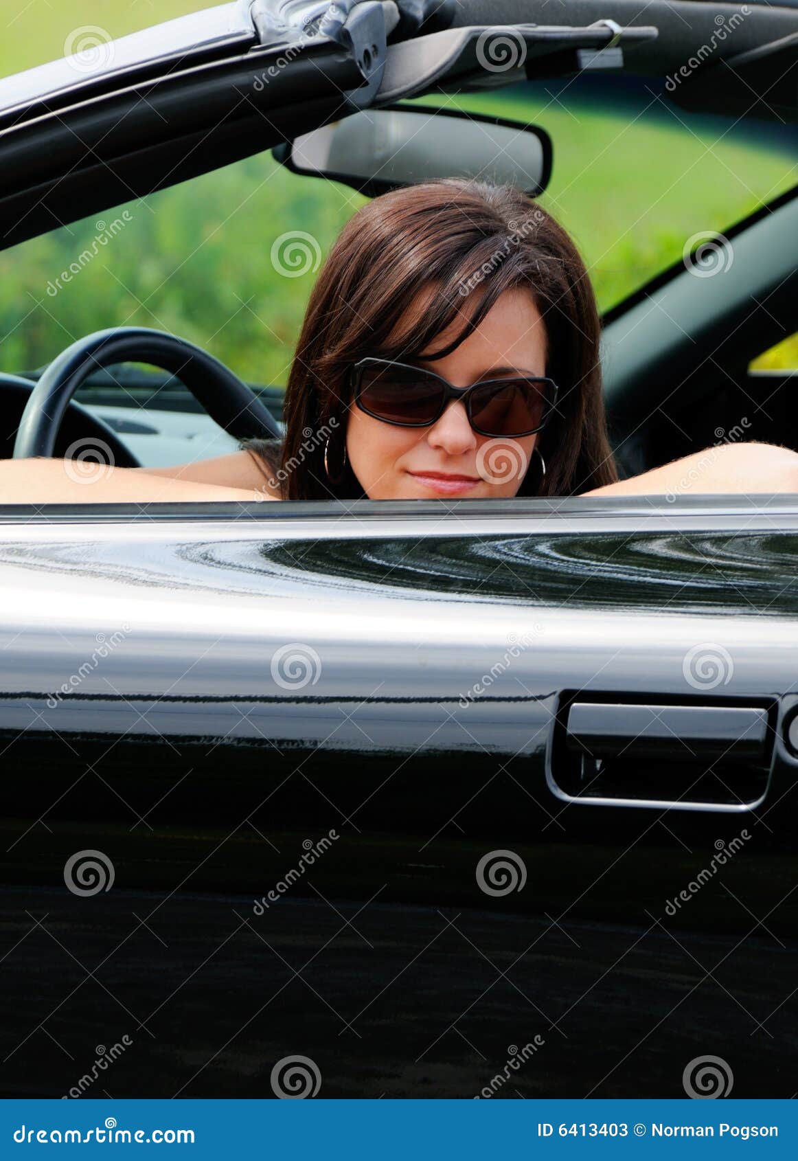 Hot Car stock image. Image of babe, roadside, summer, driving - 6413403