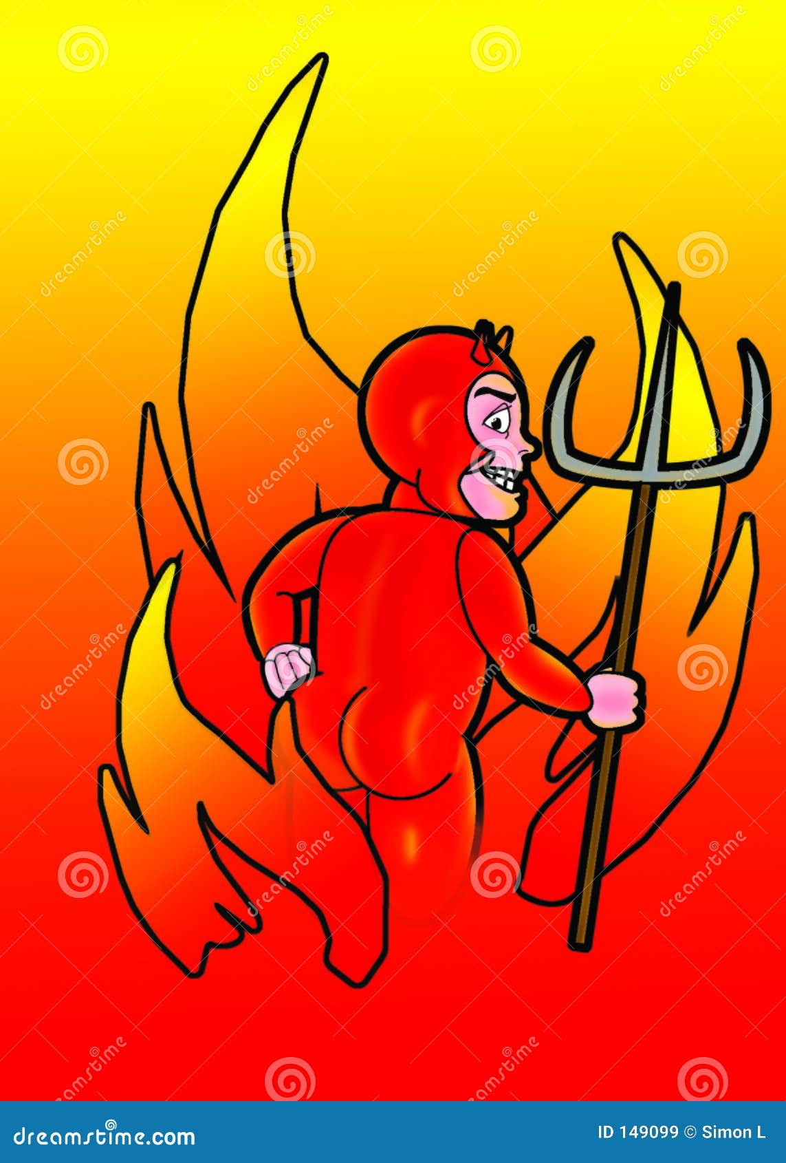 Cheeky Devil Stock Photo | CartoonDealer.com #22486296