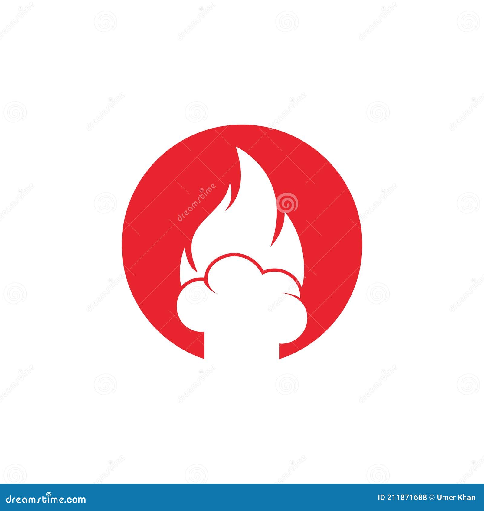 Hot Chef Vector Logo Design Template. Stock Vector - Illustration of ...