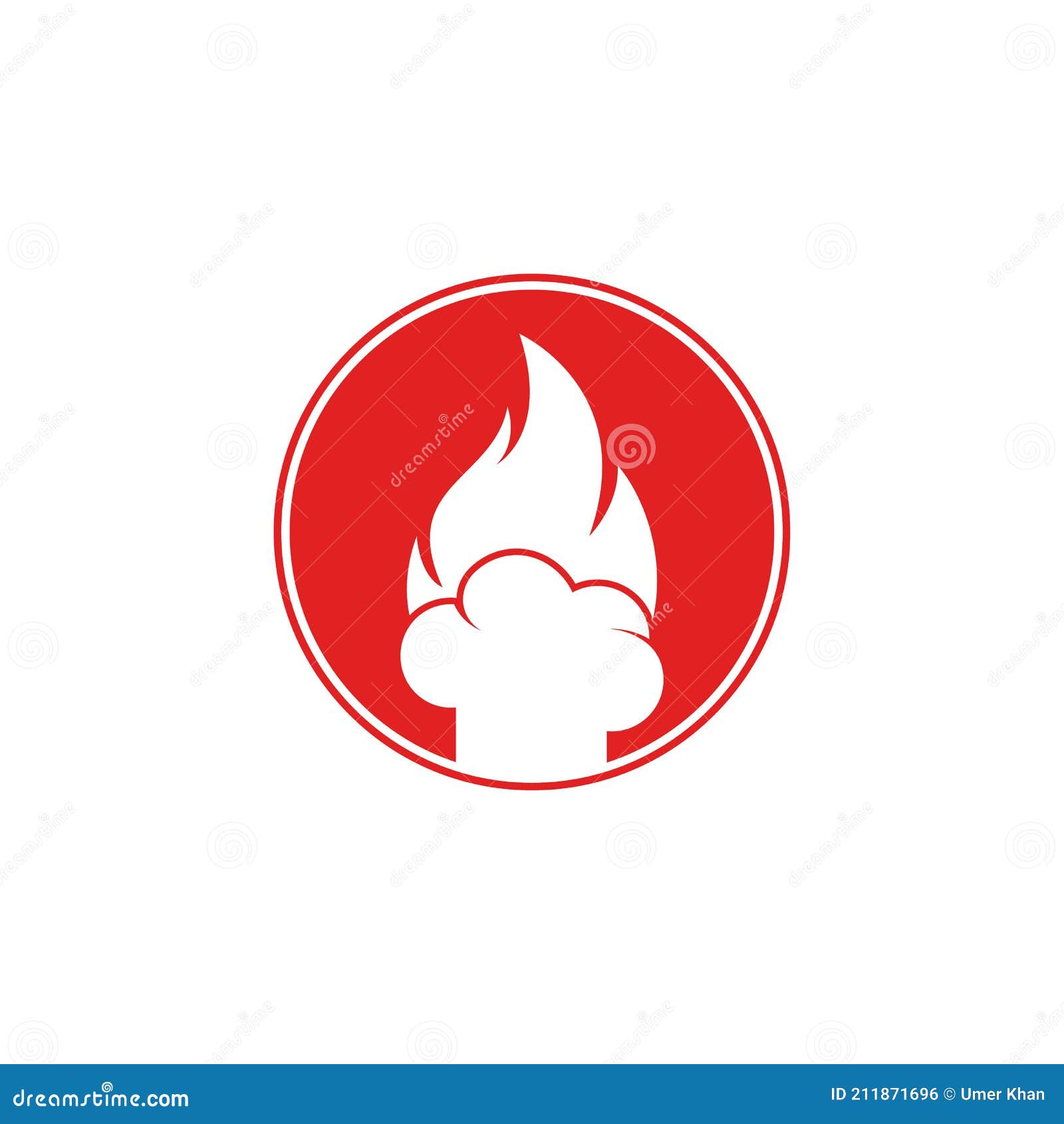 Hot Chef Vector Logo Design Template. Stock Vector - Illustration of ...