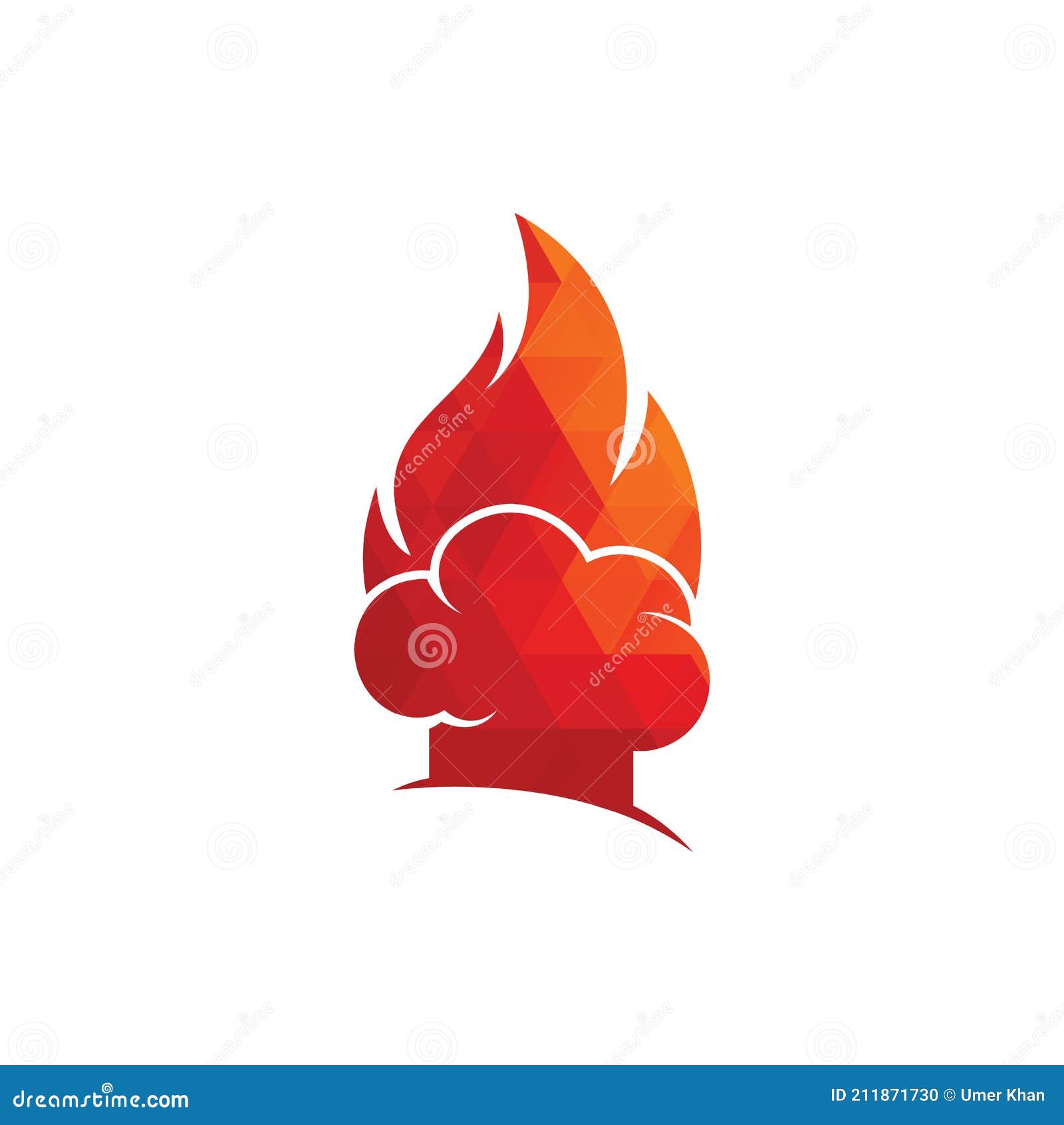 Hot Chef Vector Logo Design. Stock Vector - Illustration of dinner ...