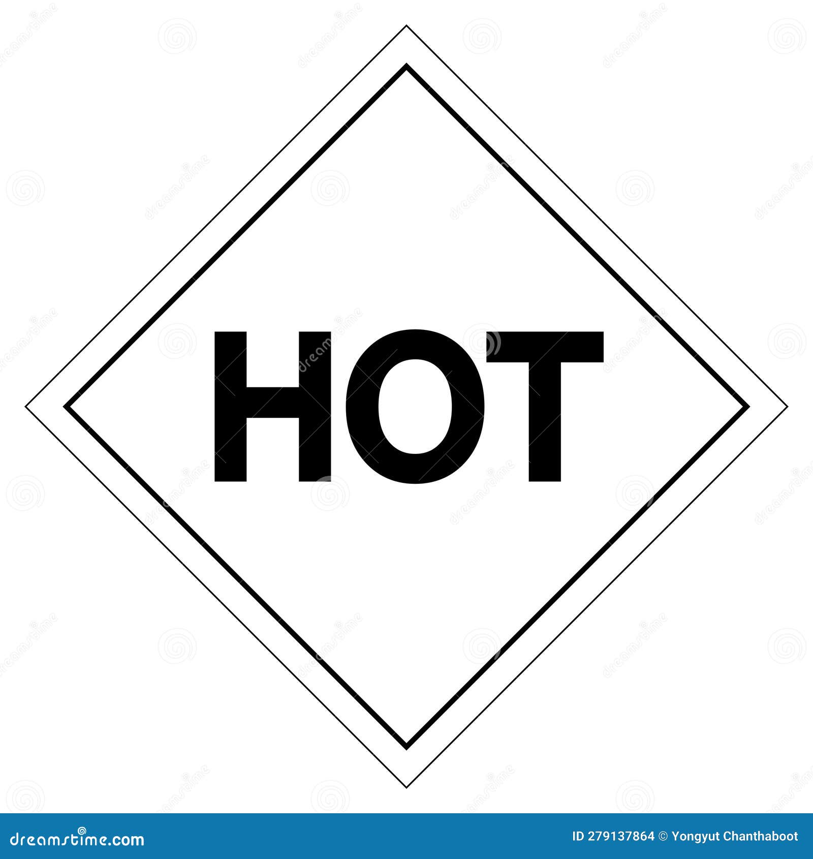 Hot Chemical Symbol Sign ,Vector Illustration, Isolate on White ...