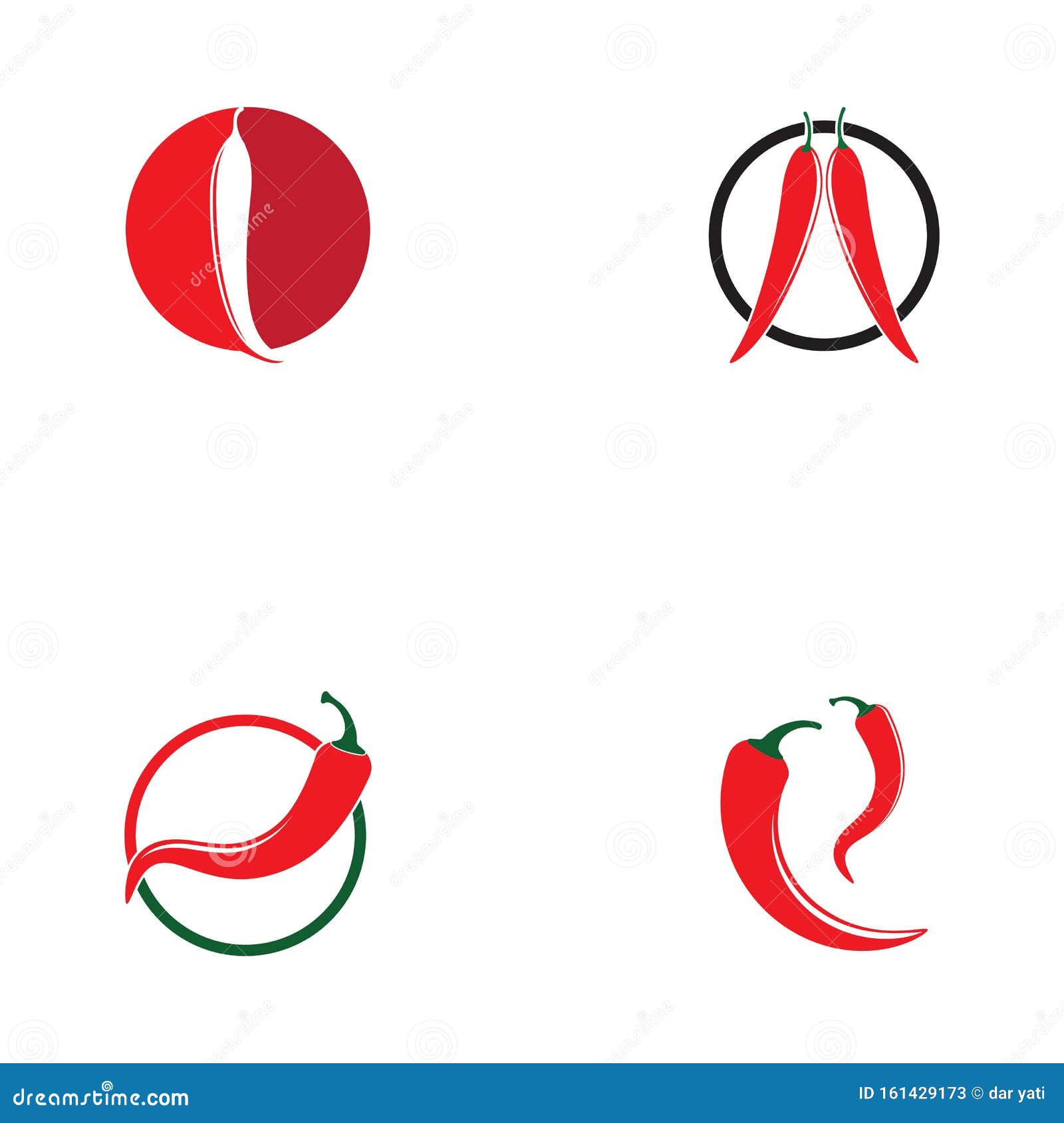 Hot Chili Vector Icon Illustration Stock Vector - Illustration of ...