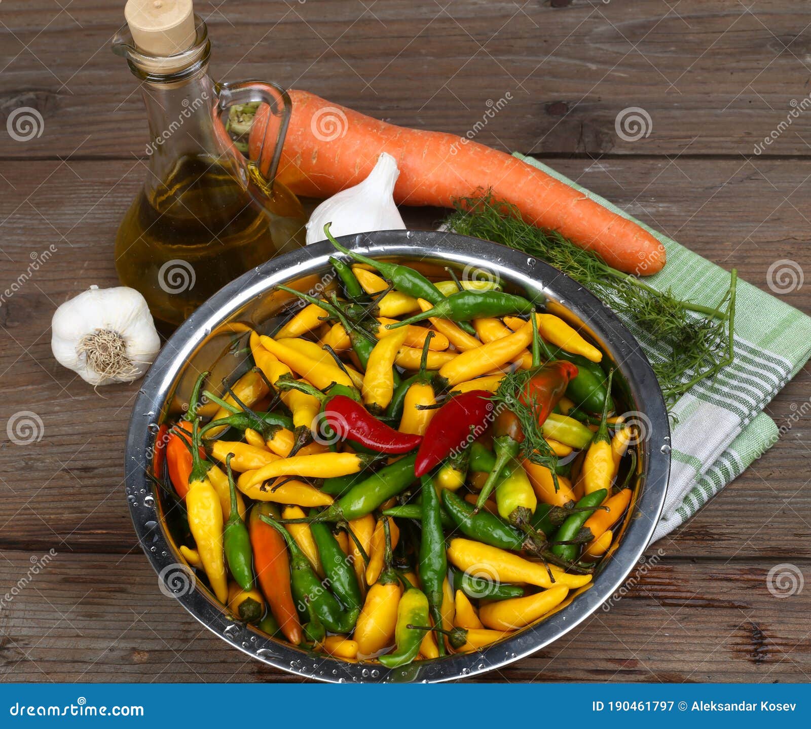 Hot chilies close up stock image. Image of dish, spice - 190461797