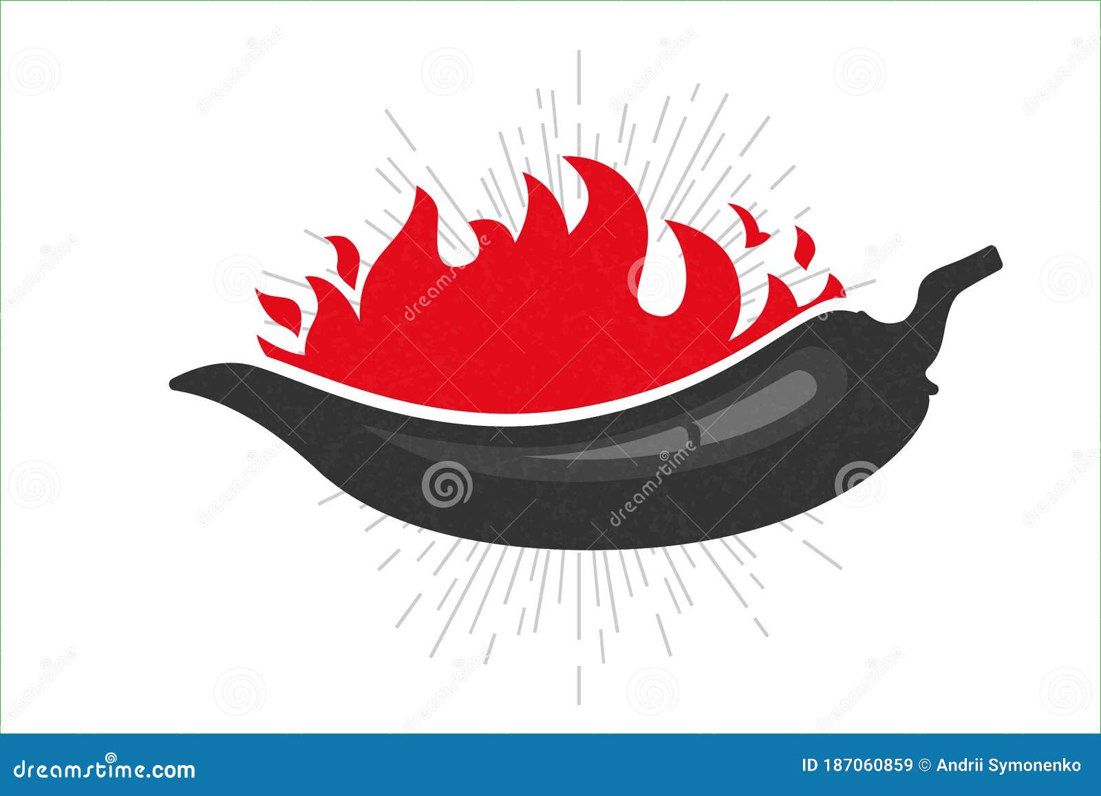 Hot Pepper Labels. Pepperiness Low, Medium And Extra Levels. Hot Chilli ...