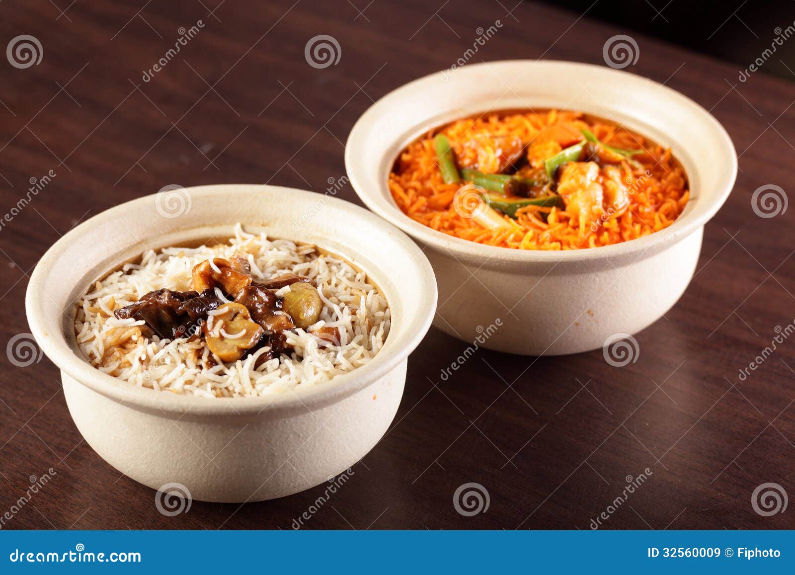 Hot Chinese Rise with Garnish Stock Image - Image of detail, healthy ...