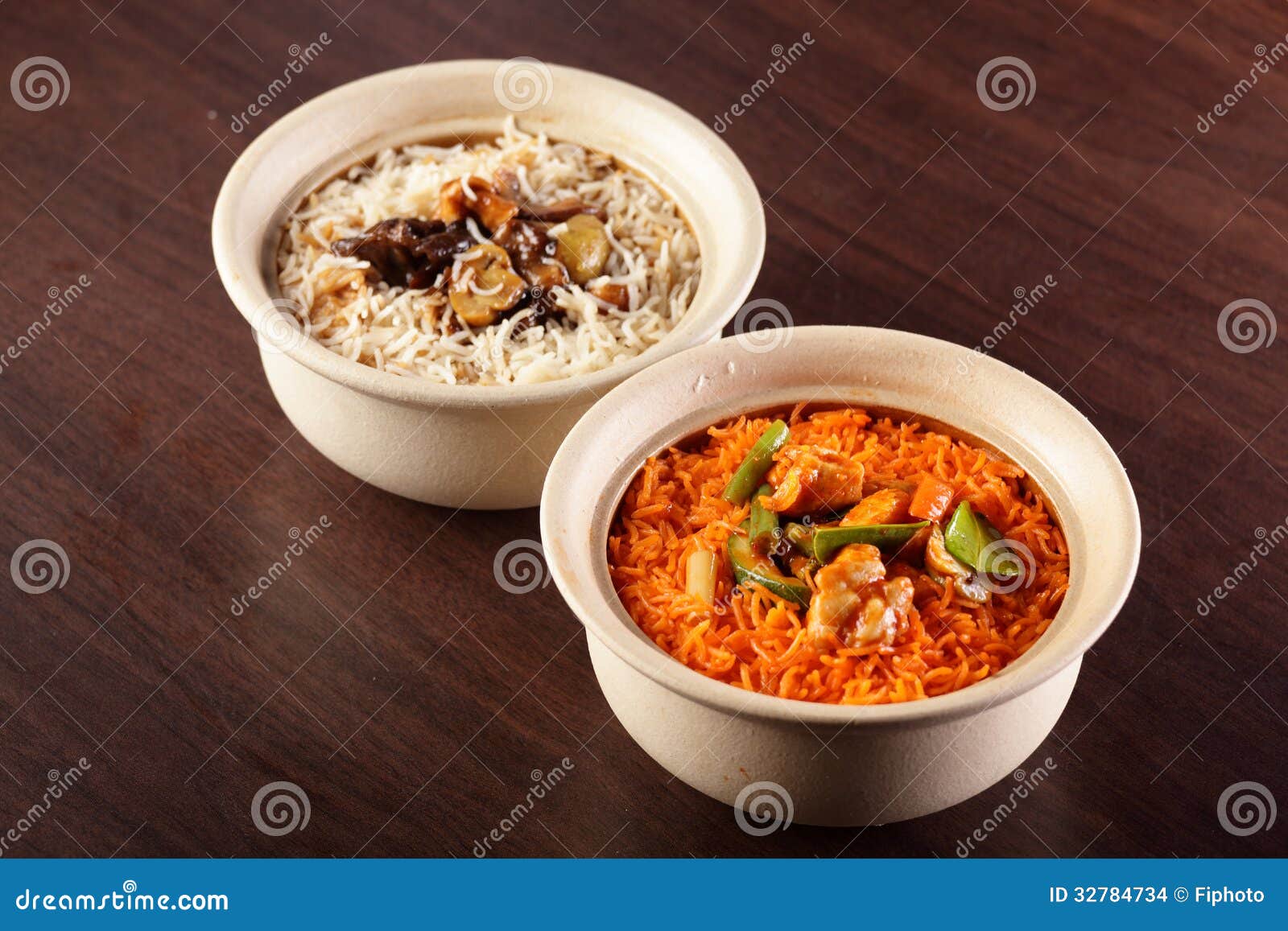 Hot Chinese Rise with Garnish Stock Photo - Image of ingredient, house ...
