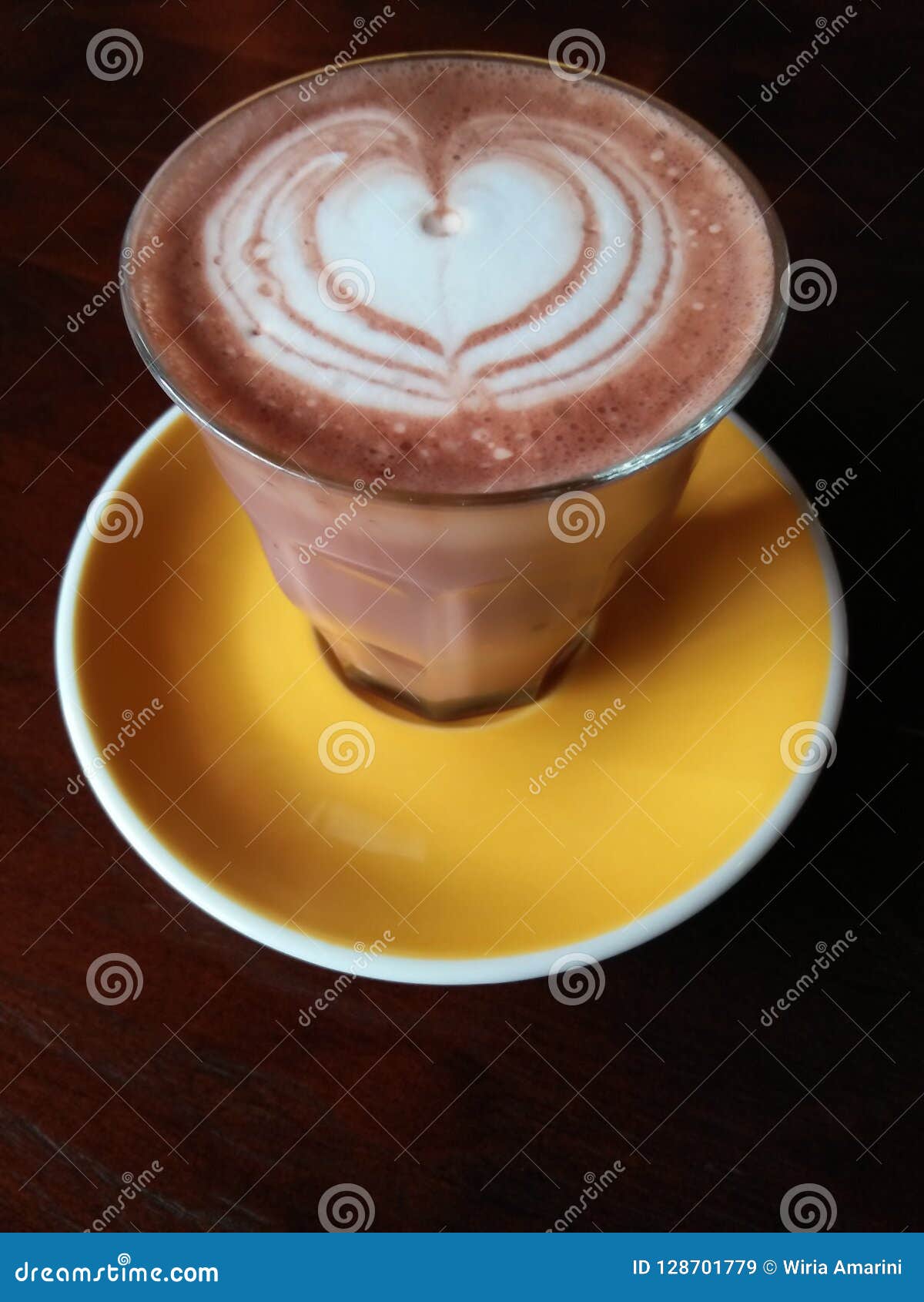 Hot choco with a heart stock image. Image of sweet, choco - 128701779