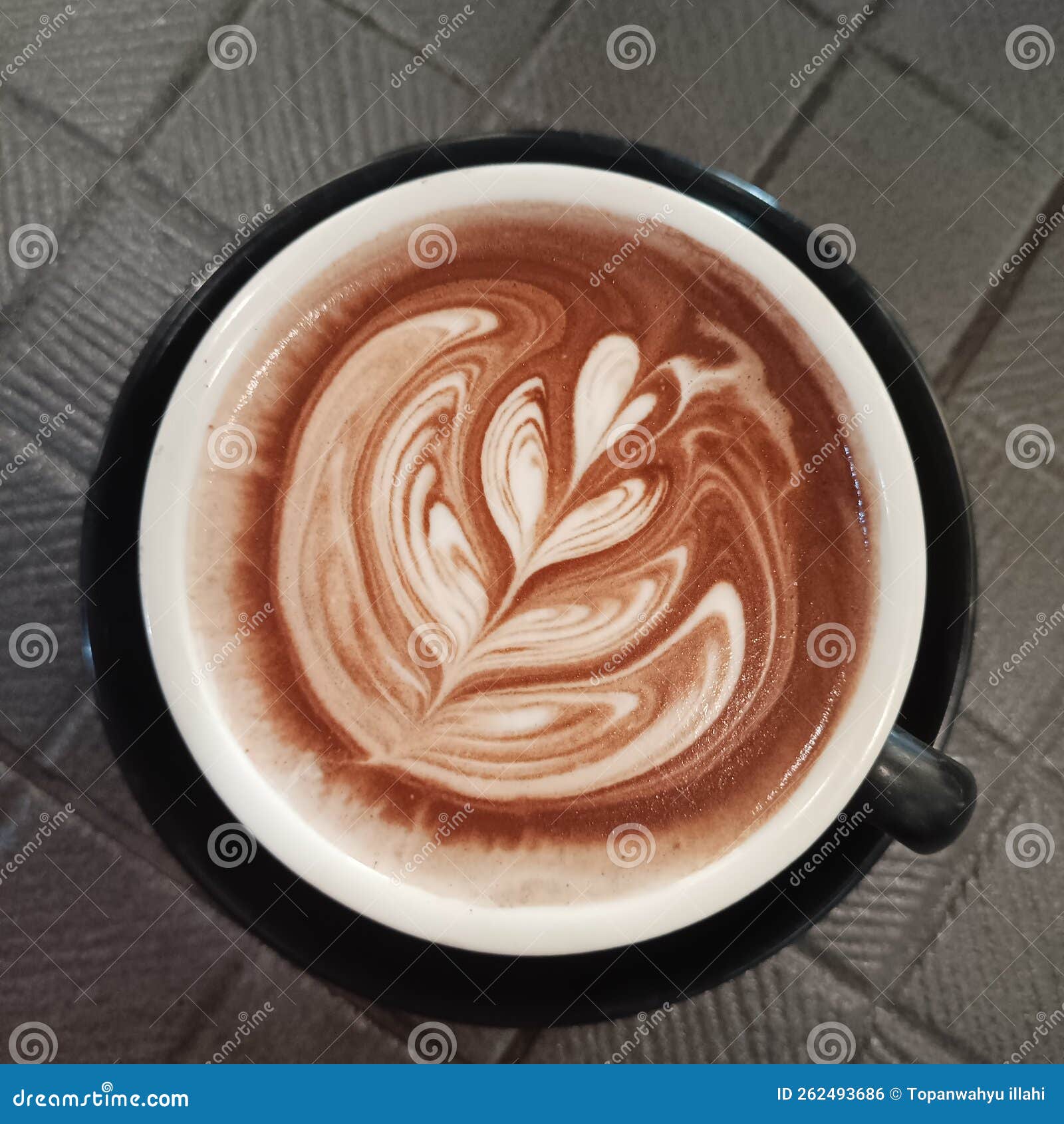 Hot Choco Latte,,the Barista Skill Stock Photo - Image of choco, latte ...