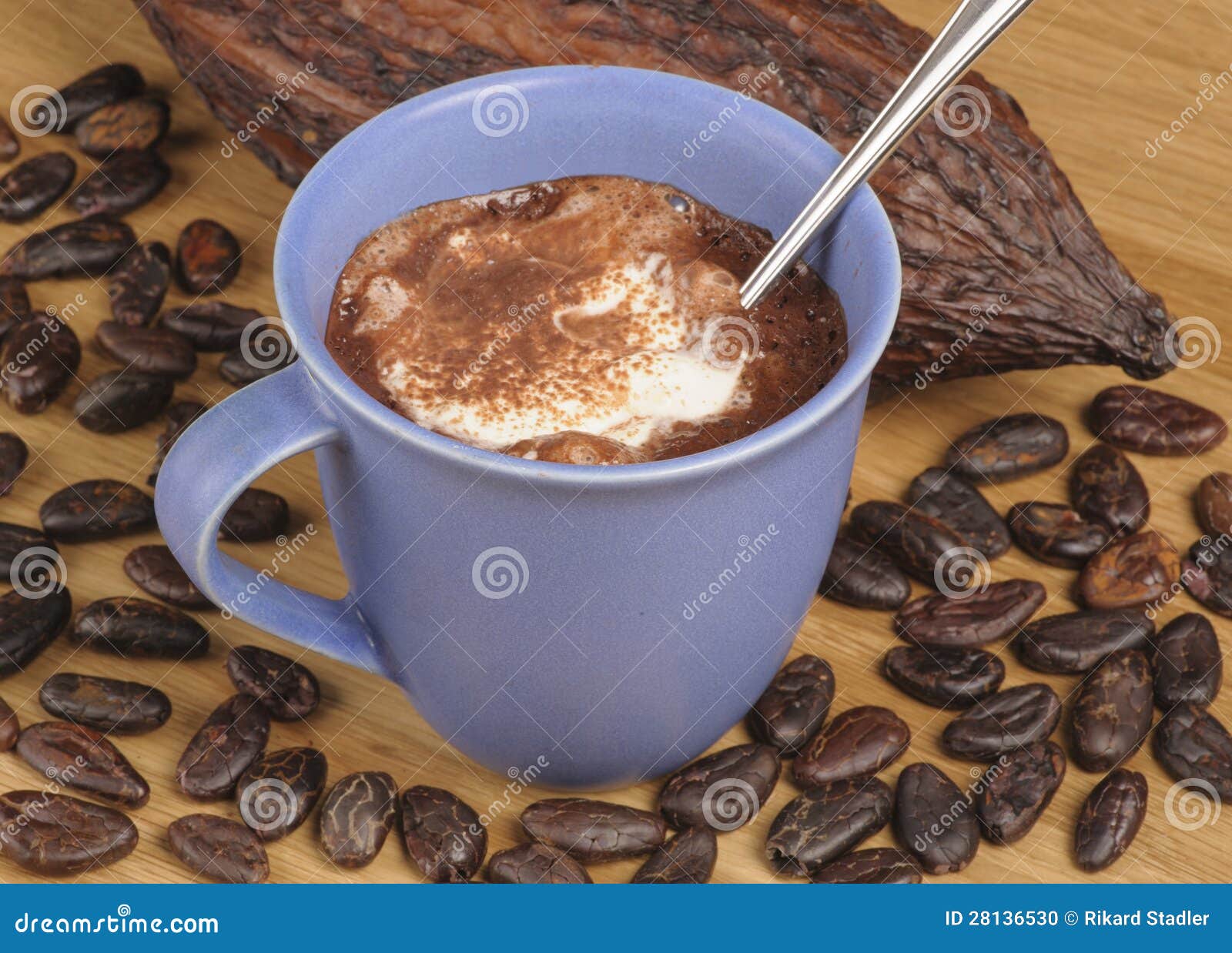 Hot Chocolate stock photo. Image of organic, roasted - 28136530