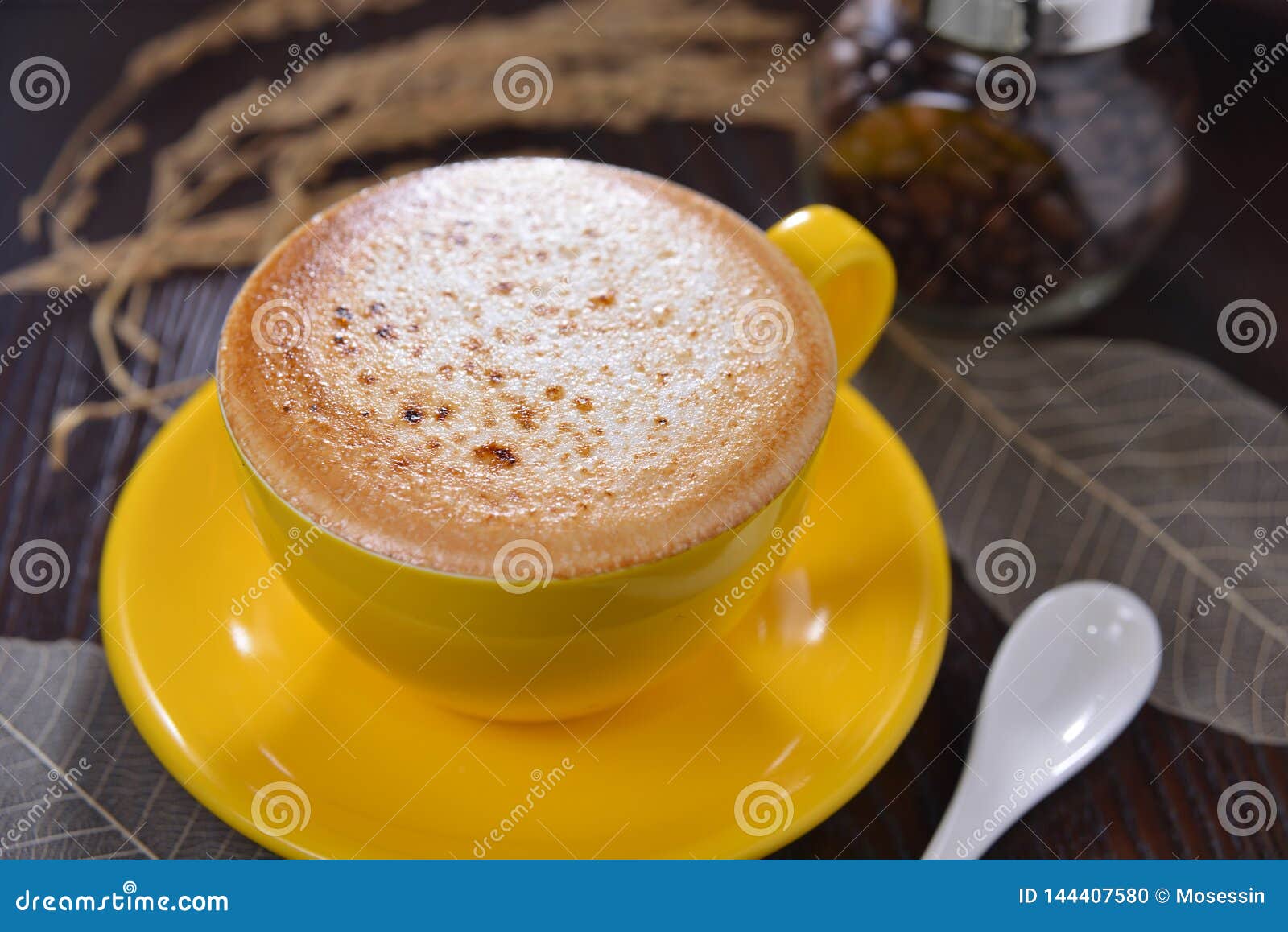Cream bullet Latte coffee stock photo. Image of chinese - 144407580