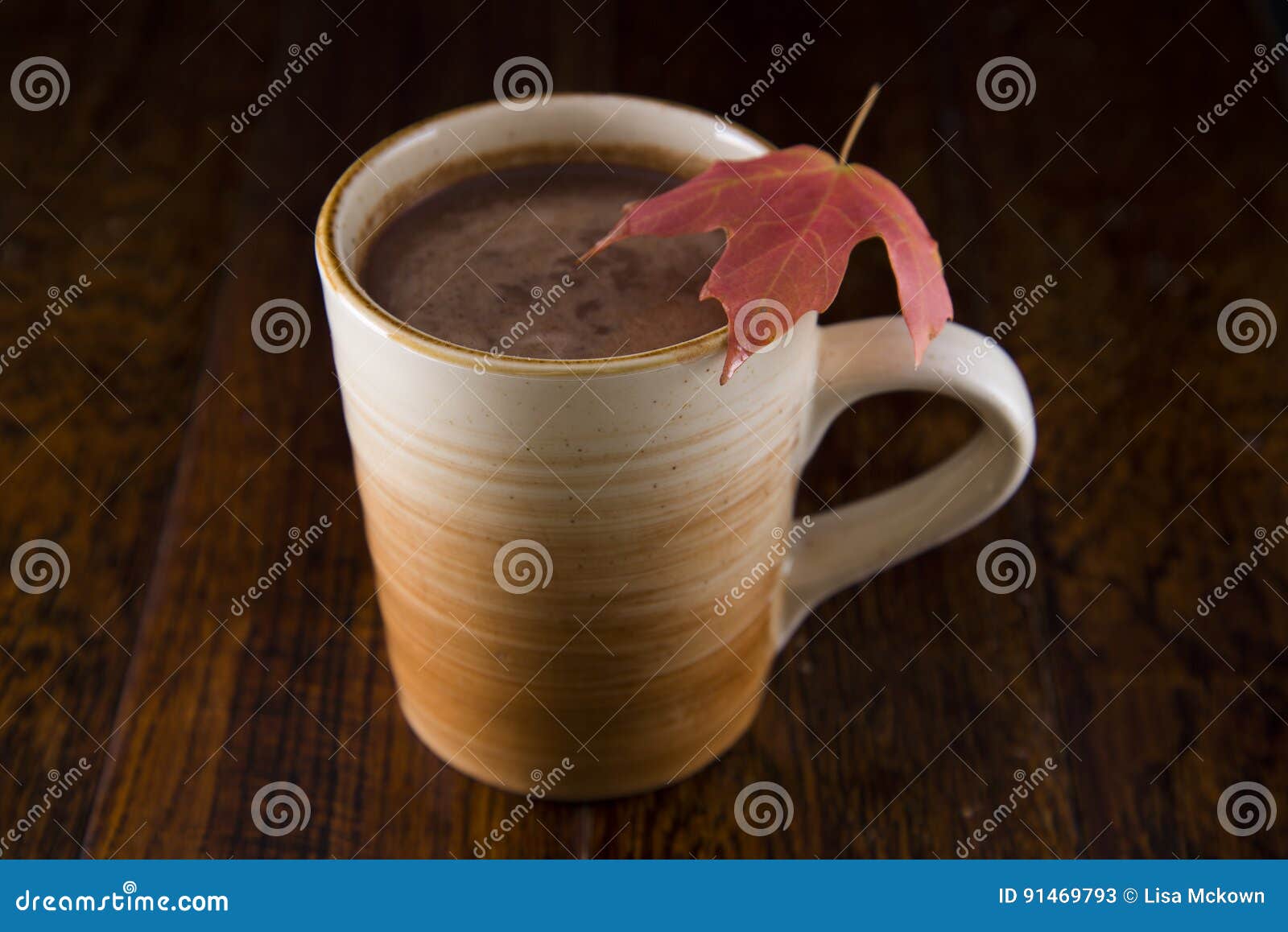 Hot Chocolate in the Fall stock image. Image of colorful - 91469793