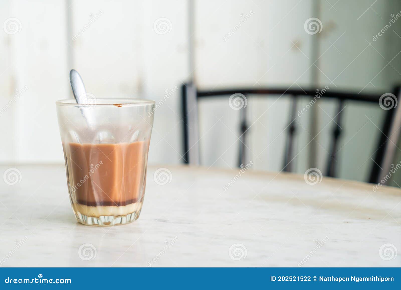 Hot chocolate glass stock photo. Image of cocoa, milk - 202521522