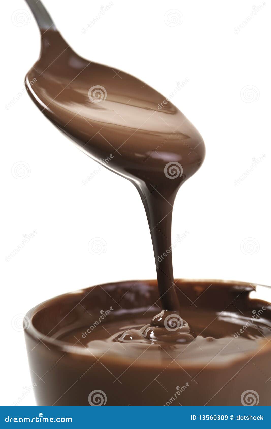 Hot chocolate spoon stock image. Image of pour, liquid - 13560309
