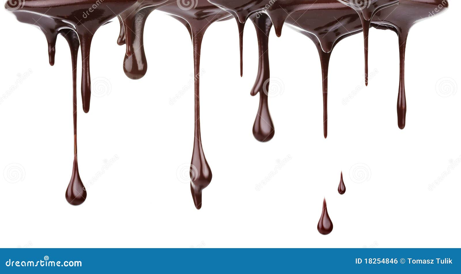 Hot chocolate stream stock photo. Image of isolated, flowing - 18254846