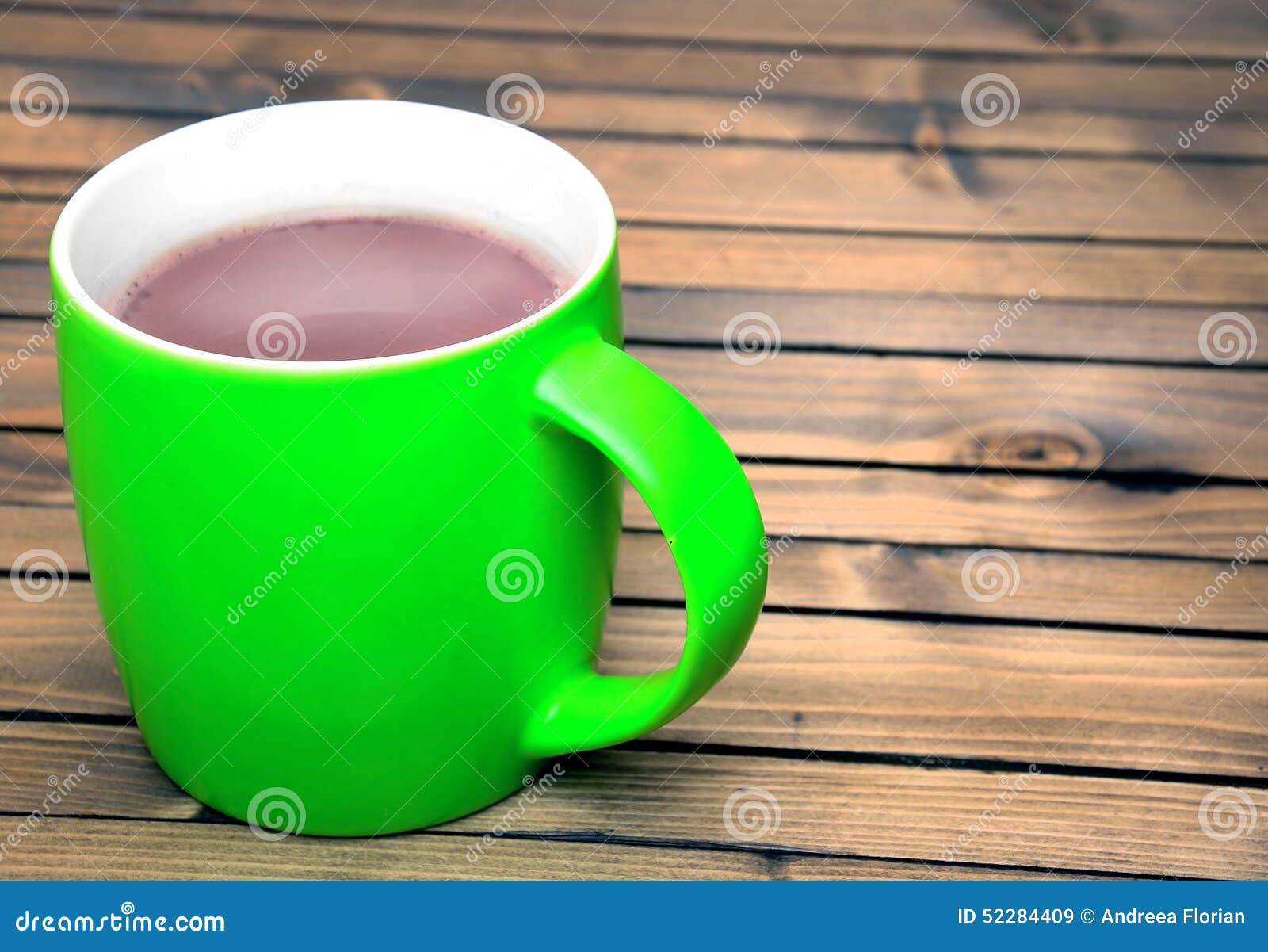 Hot chocolate on table stock image. Image of aromatic - 52284409
