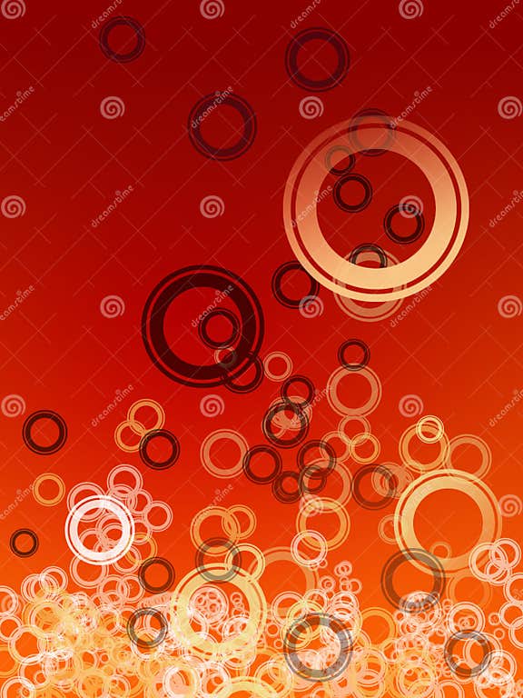 Hot circles flying stock illustration. Illustration of foam - 1284207